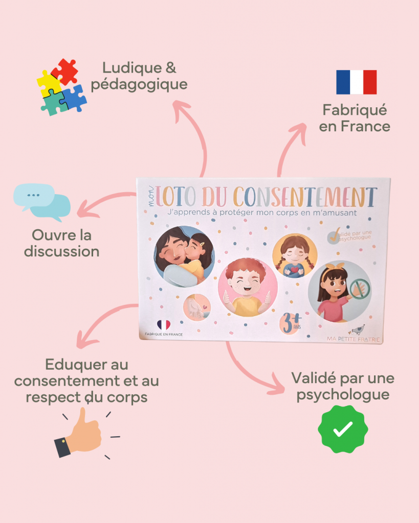 Mon Loto du Consentement – Jeu éducatif - Ma Petite Fratrie
